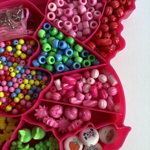 Vintage 2000s (bandai Era) Rose Art STRAWBERRY SHORTCAKE Bead Box ...