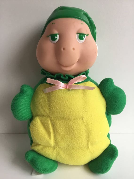 Vintage Shelcore HUG N GLO Turtle Plush Doll Still Works | Etsy
