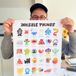16x20 NEW & Updated Invisible Things Poster - Etsy