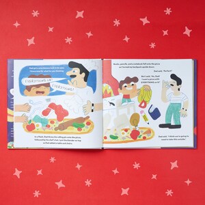 Signed Pizza Children's Book: 'A Pizza With Everything on It' - Etsy