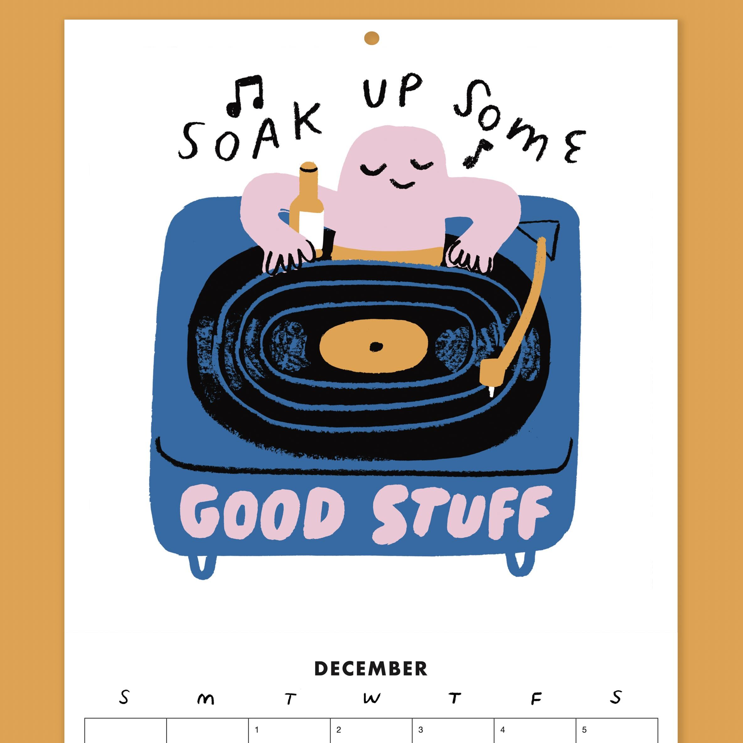 2026 Calendar (11x11) Creative Pep Talk - Etsy