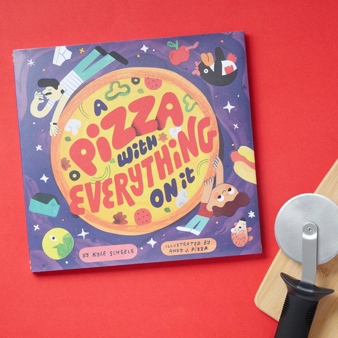 Signed Pizza Children's Book: 'A Pizza With Everything on It' - Etsy
