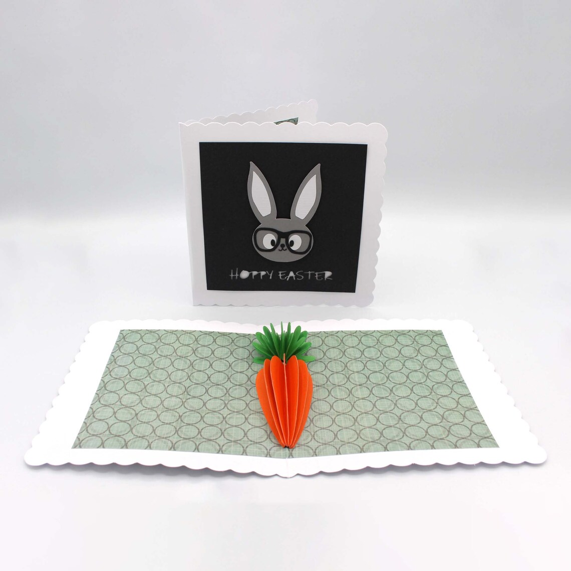 POP UP BUNNY Card Personalised or Non Personalised Bunny With - Etsy UK