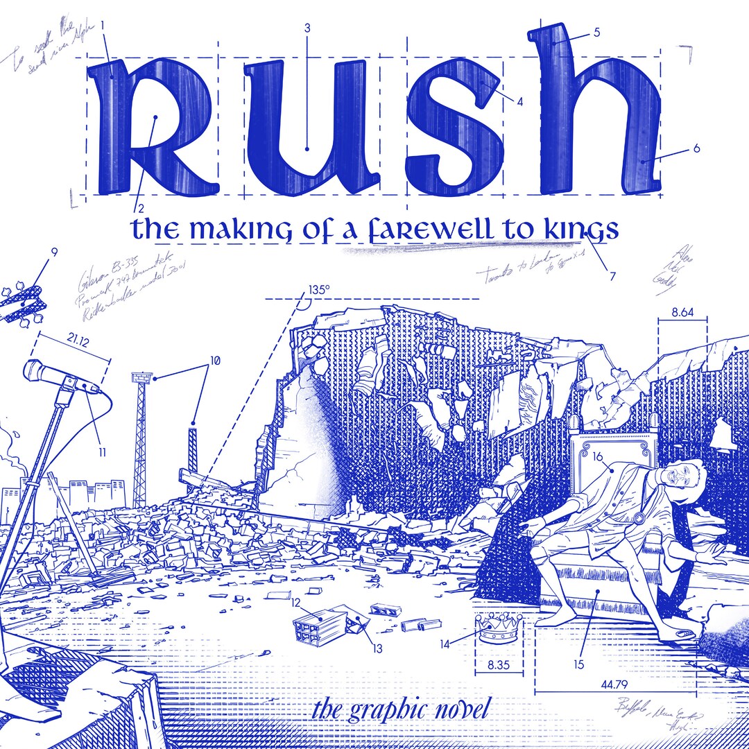 Official Rush the Making of A Farewell to Kings: the Graphic Novel ...