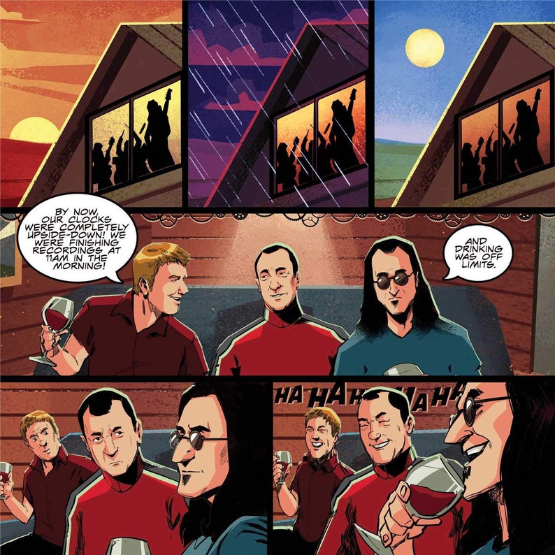 Official Rush the Making of A Farewell to Kings: the Graphic Novel ...