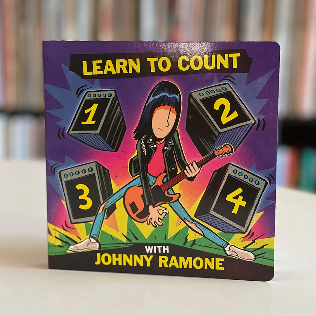 Learn to Count 1-2-3-4 With Johnny Ramone - Etsy UK