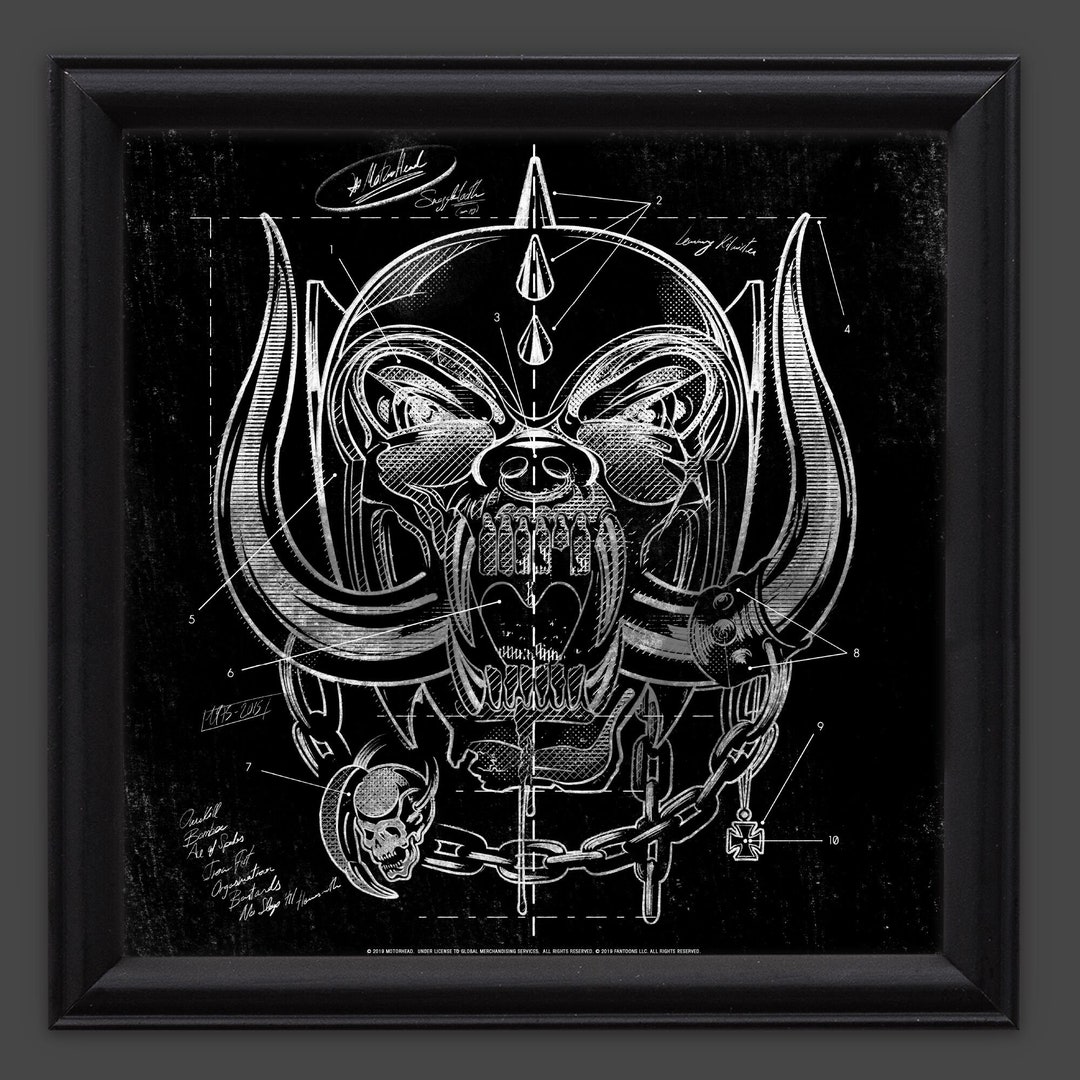 Limited Edition Motorhead Print Official Merch limited to 155 - Etsy