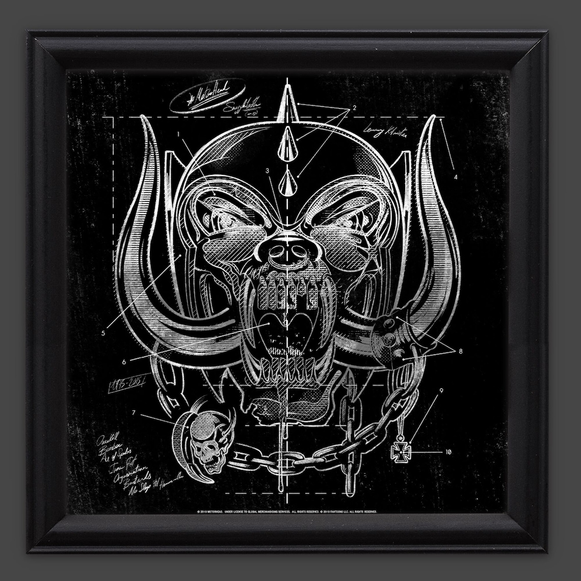 Limited Edition Motorhead Print - Official Merch (limited to 155) - Etsy