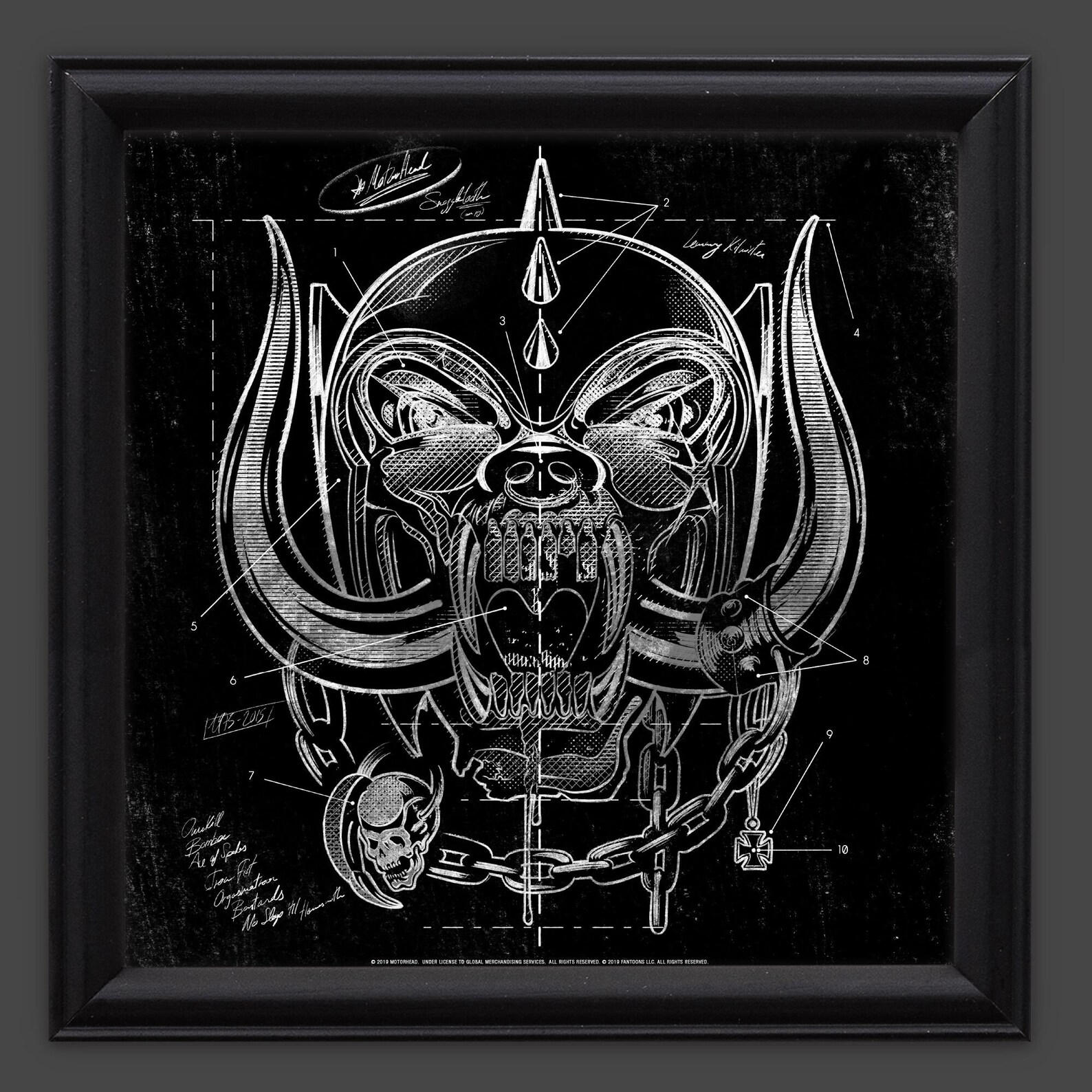 Limited Edition Motorhead Print - Official Merch (limited to 155) - Etsy