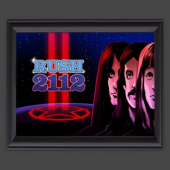 2112 Limited Edition Official RUSH Poster 18 X - Etsy