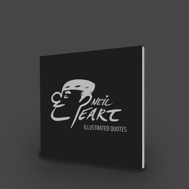 Neil Peart The Illustrated Quotes Book Etsy