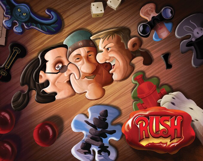 RUSH TOONS by Fantoons - 180-page Book Packed With RUSH Comics and Art ...