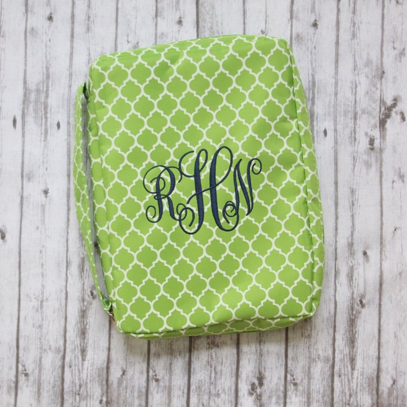 Monogram Chevron Bag - Etsy
