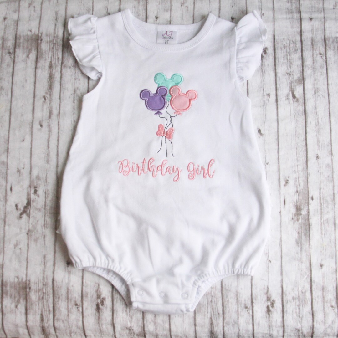 Disney Balloon Ruffle Romper - Etsy