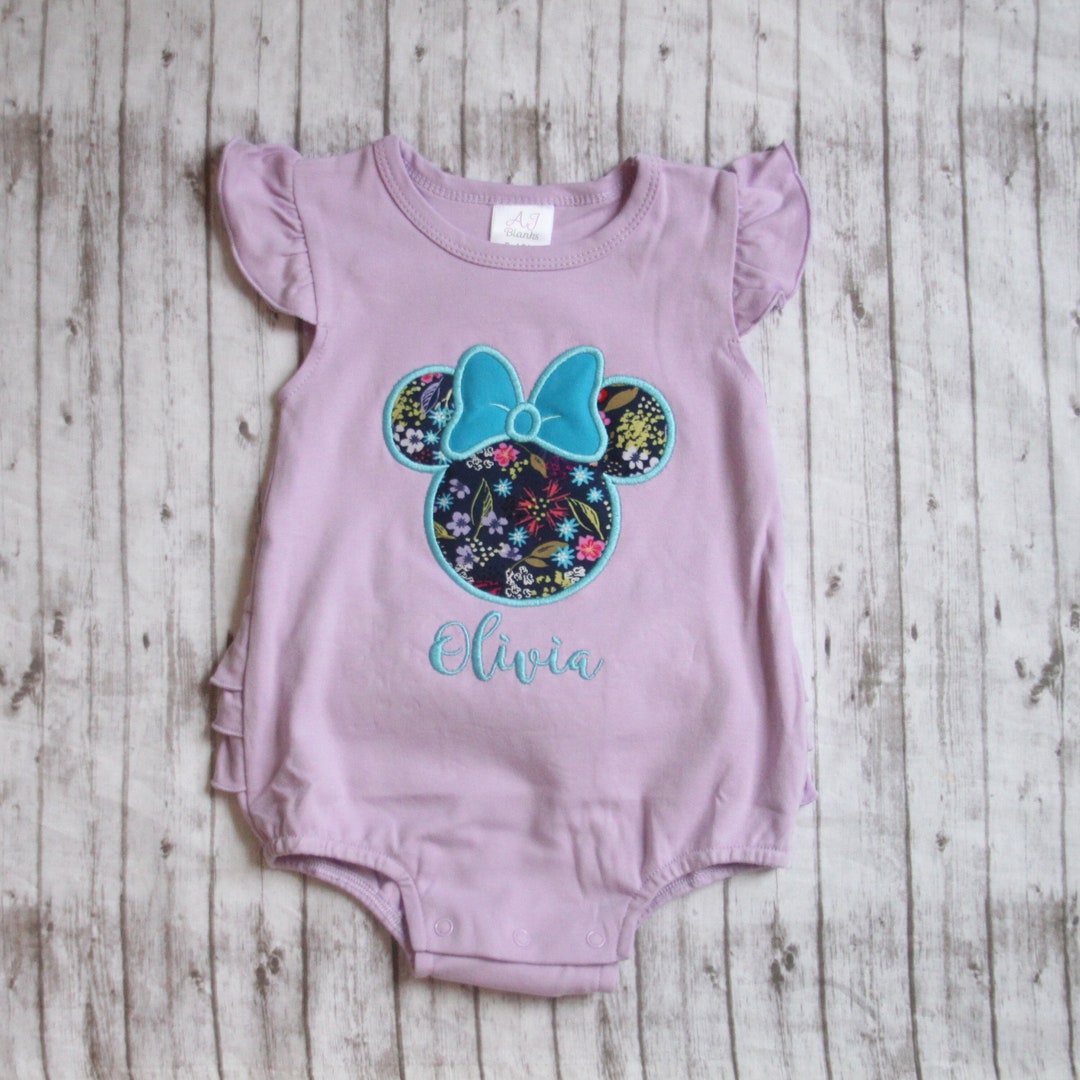 Disney Ruffle Romper Baby Disney Outfit - Etsy