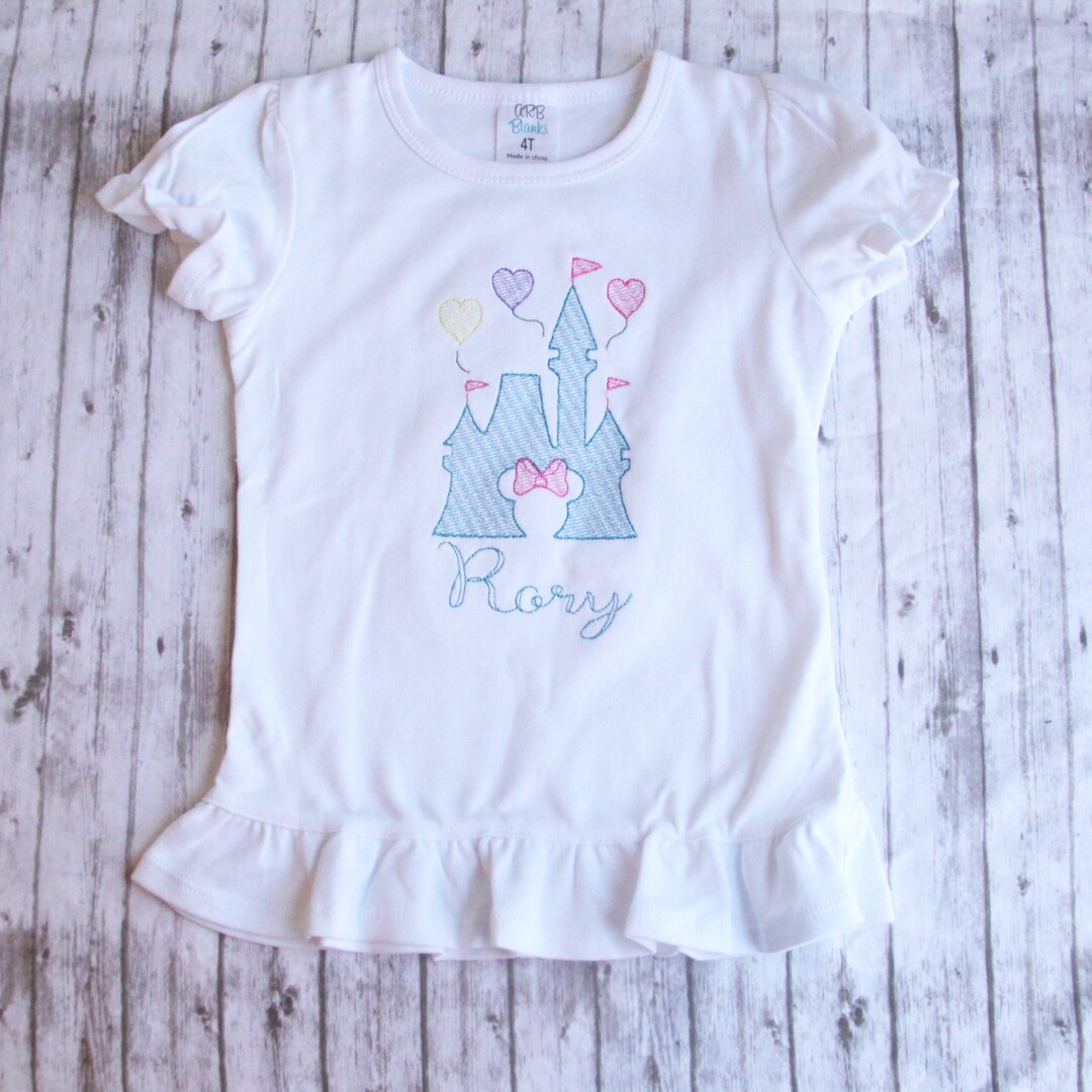 Disney Castle T-shirt, Cinderella Castle, Princess Castle Shirt ...