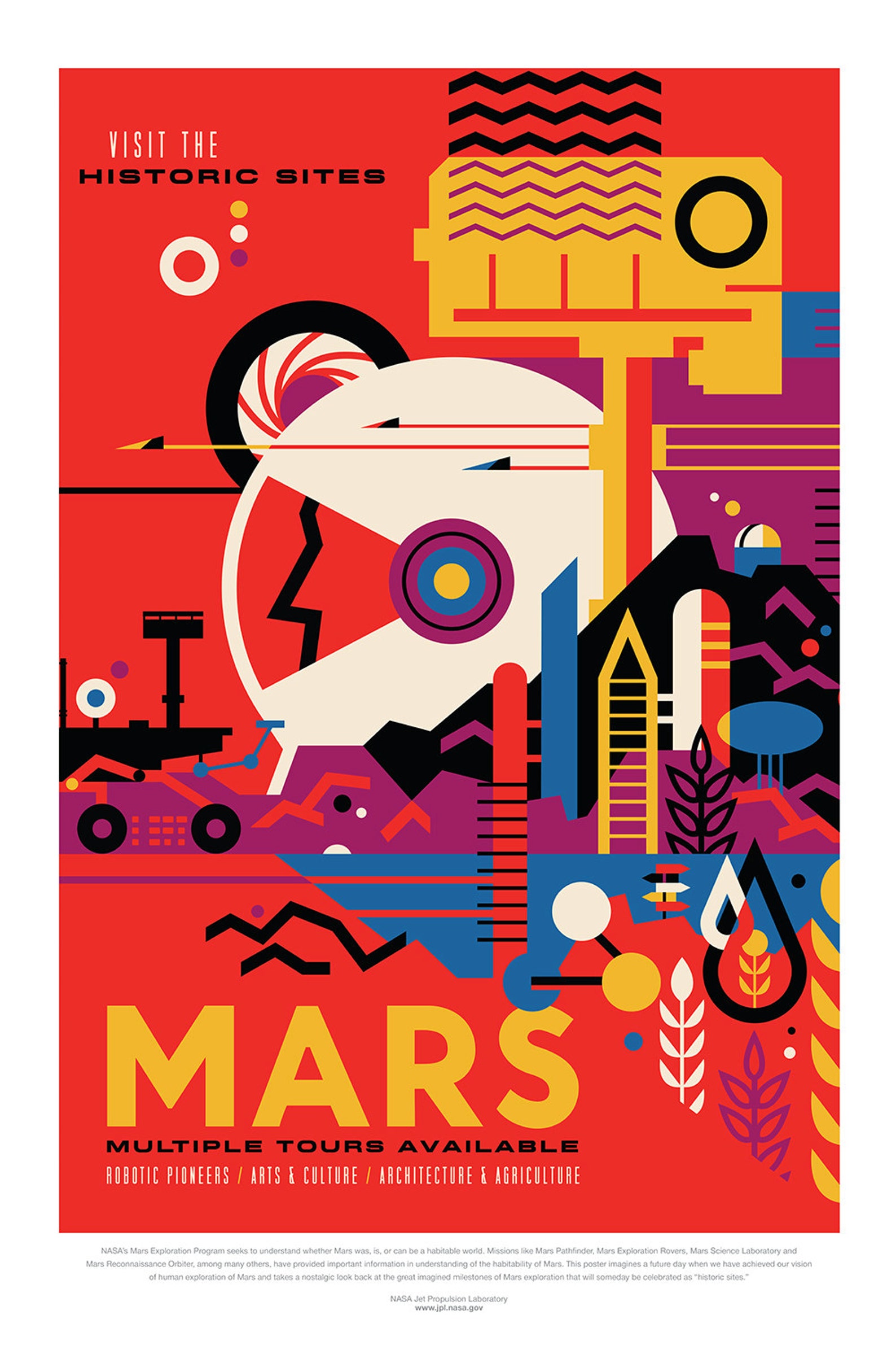 Mars (small) Wall Art. Choose Either a Print, Canvas or Amazing Float ...