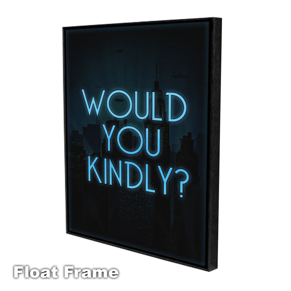 Bioshock Would You Kindly 33x48cm Wall Art Choose Either A Etsy