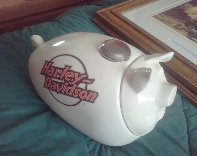 1984 Harley Davidson Hog Gas Tank Cookie Jar - Etsy