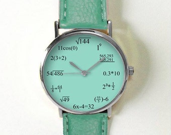 Math watch | Etsy
