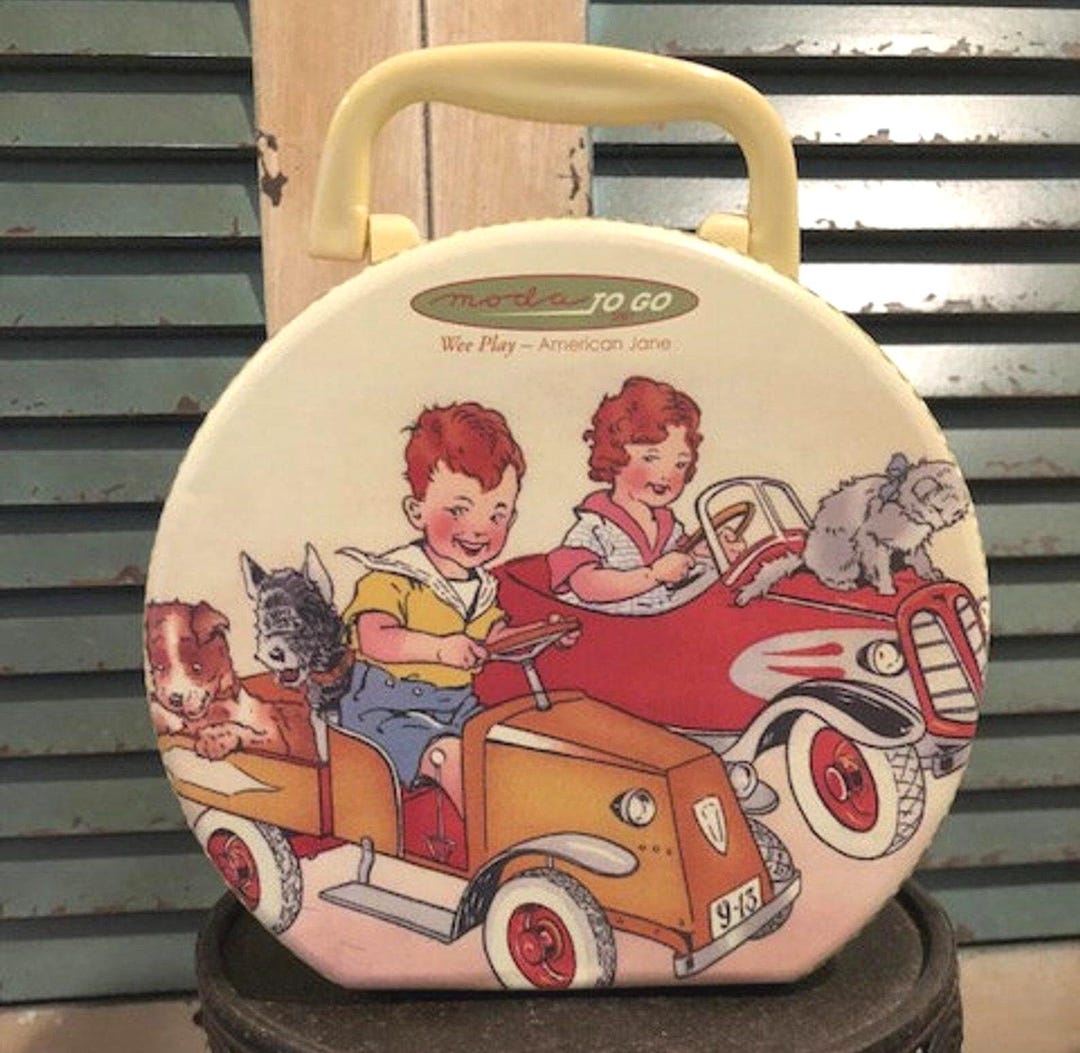 American Jane Wee Play Vintage Collectible Lunch Box Tin, Jelly Roll ...
