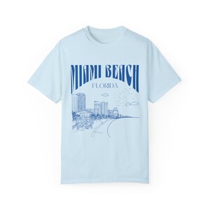Miami Beach Tshirt Miami Bachelorette Shirt Travel Shirt Old School ...