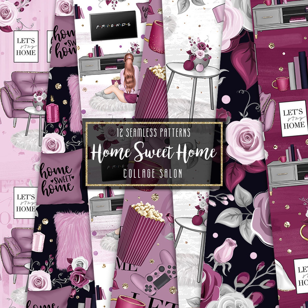 Planner Girl, Seamless Pattern, Home Papers, Sweet Home, Planner ...