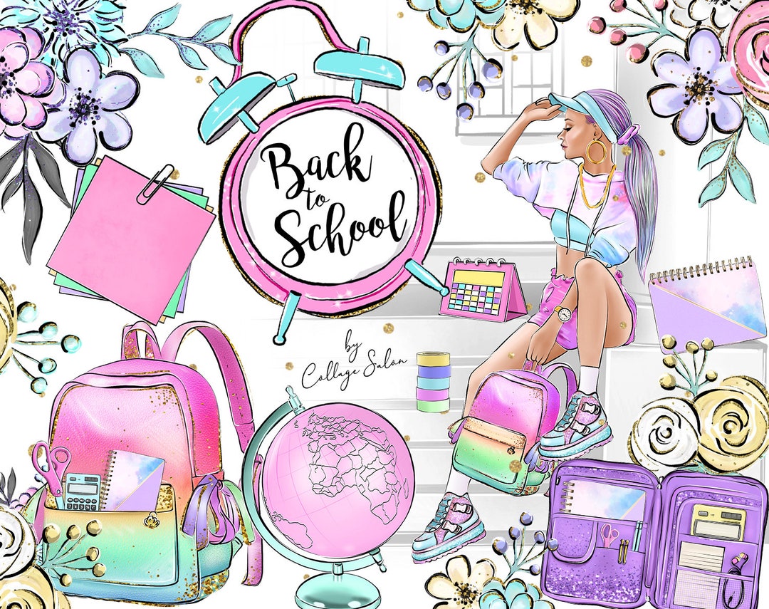Back to School, Planner Stickers, School Supplies, Printable Stickers ...