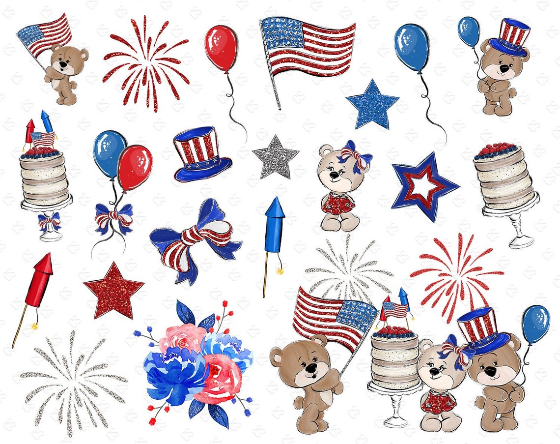 Baby Bear Illustrations, Cute Illustrations, Fairy Tale, Patriotic ...
