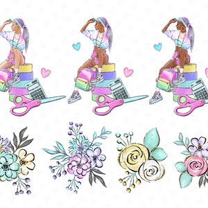 Back to School, Planner Stickers, School Supplies, Printable Stickers ...