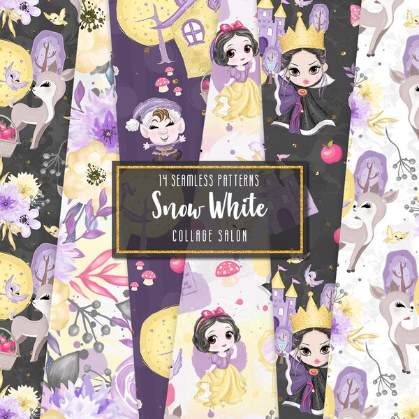 Snow White Patterns - Etsy