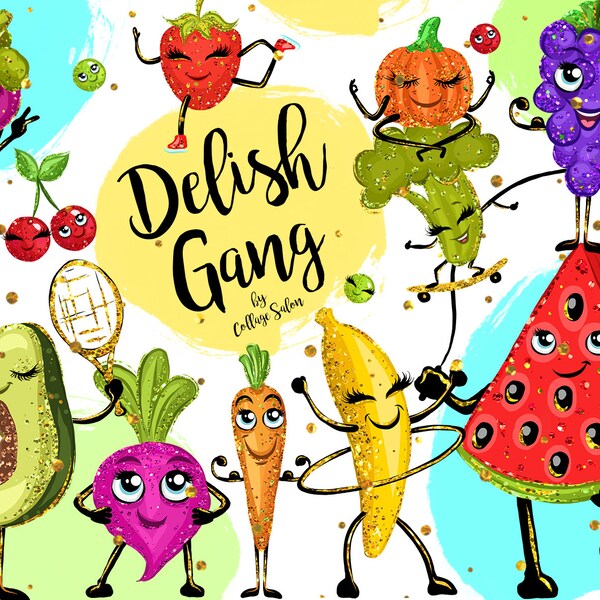 Cute Vegetables - Etsy