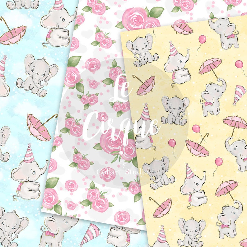 Cute Circus Patterns Cute Papers Planner Stickers Cartoon - Etsy