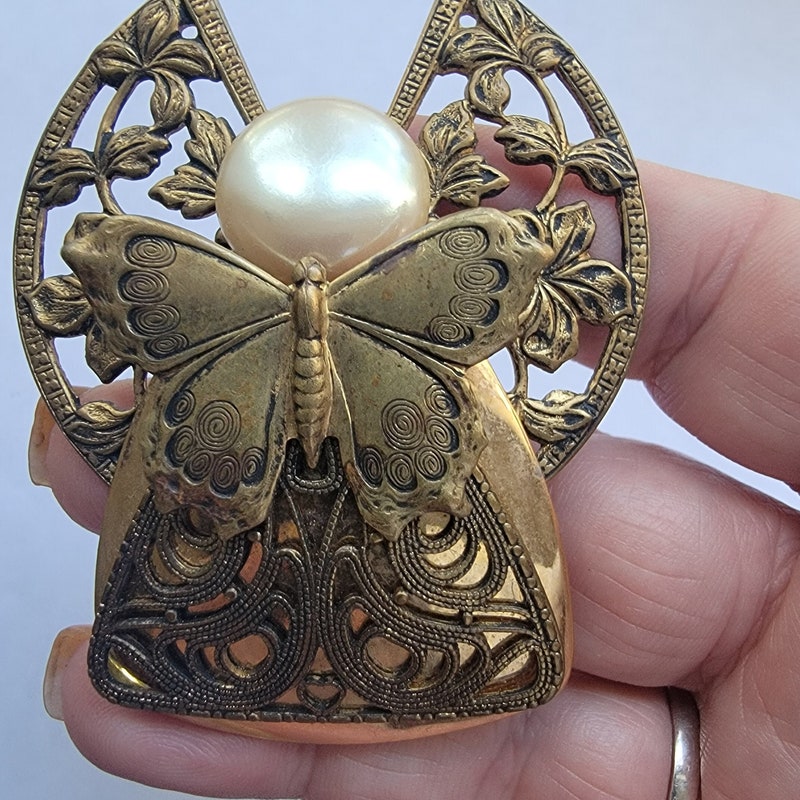 Jane Angel Brooch - Etsy