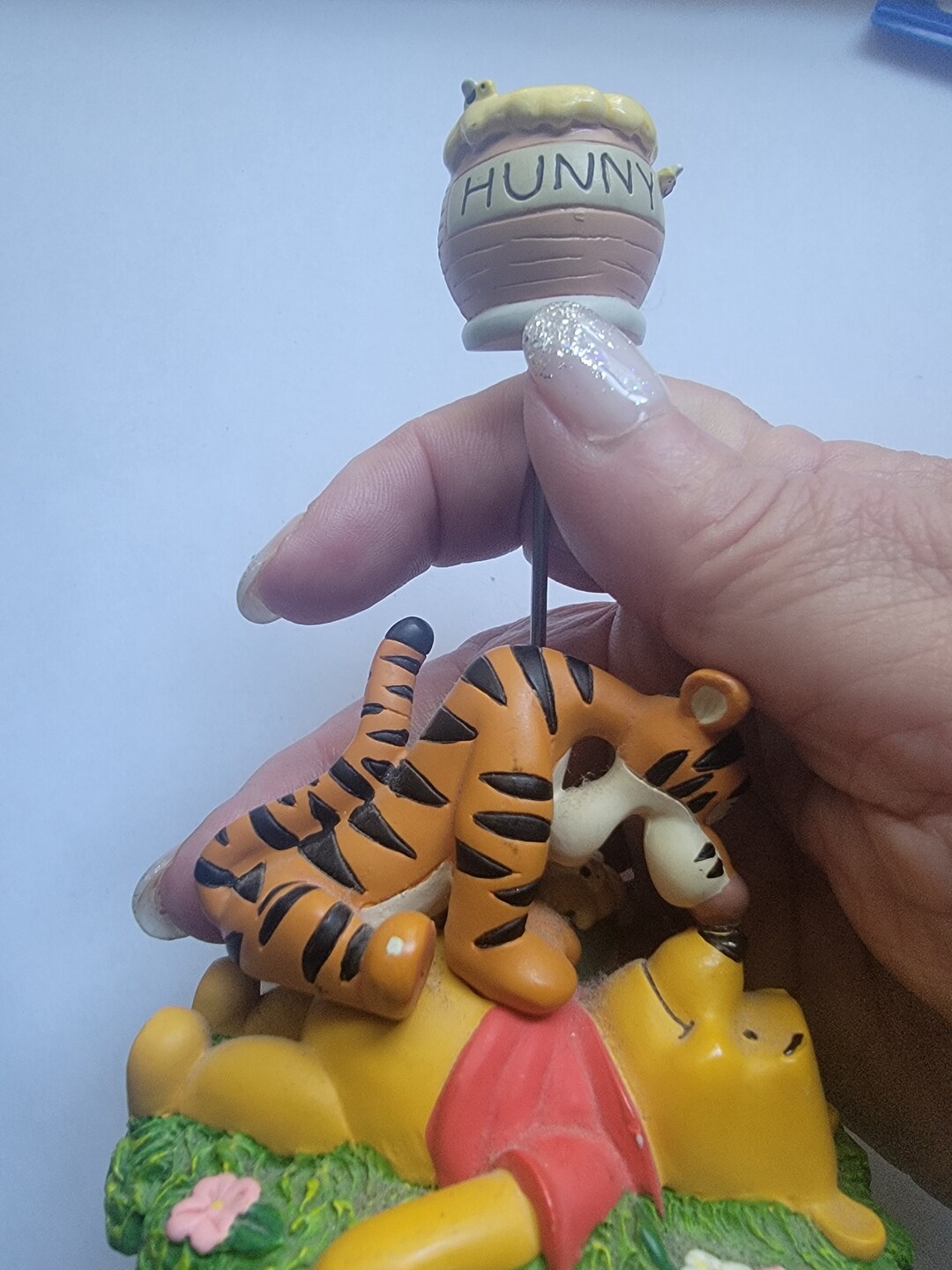 Disney Figure/pooh Figure / Tigger Figure / Disney Office Item/ Disney ...