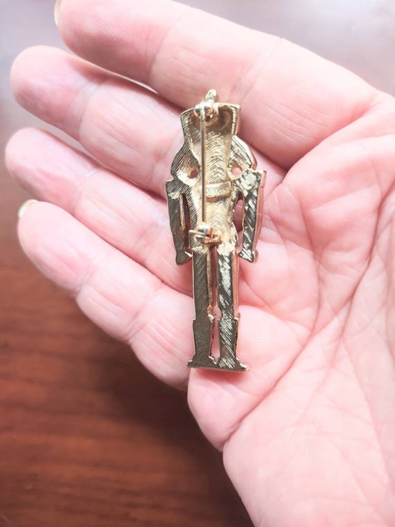 Nutcracker Brooch / Pin / Monet Brooch / Pin / Nutcra… - Gem