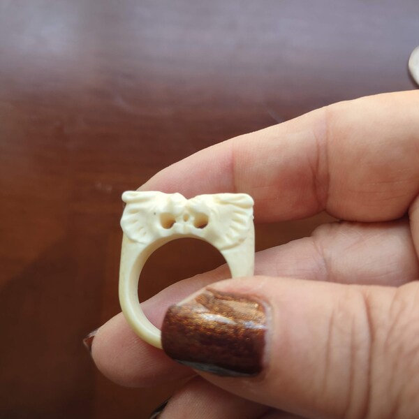 Bone Ring - Etsy