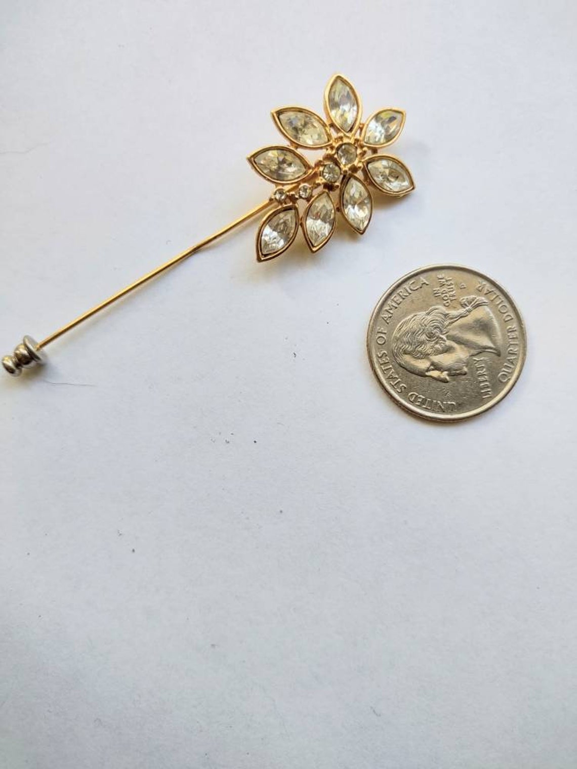 Vintage Trifari Hat Pin / Trifari Jewelry / Hat Pin / - Etsy