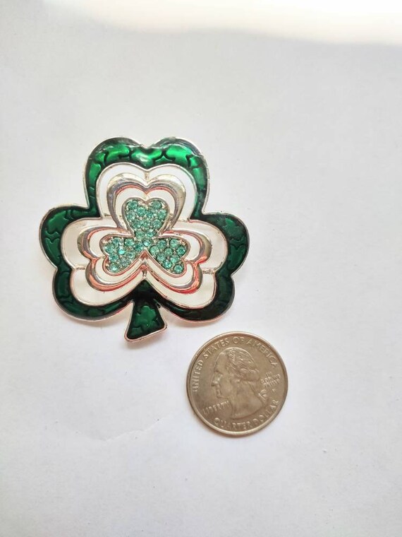 Shamrock Brooch / Pin / Napier Shamrock Brooch / Pin … - Gem