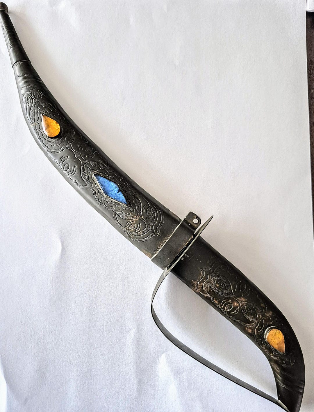 Antique Dagger / India Dagger / Antique Sheath / Unique Knife / Jeweled ...