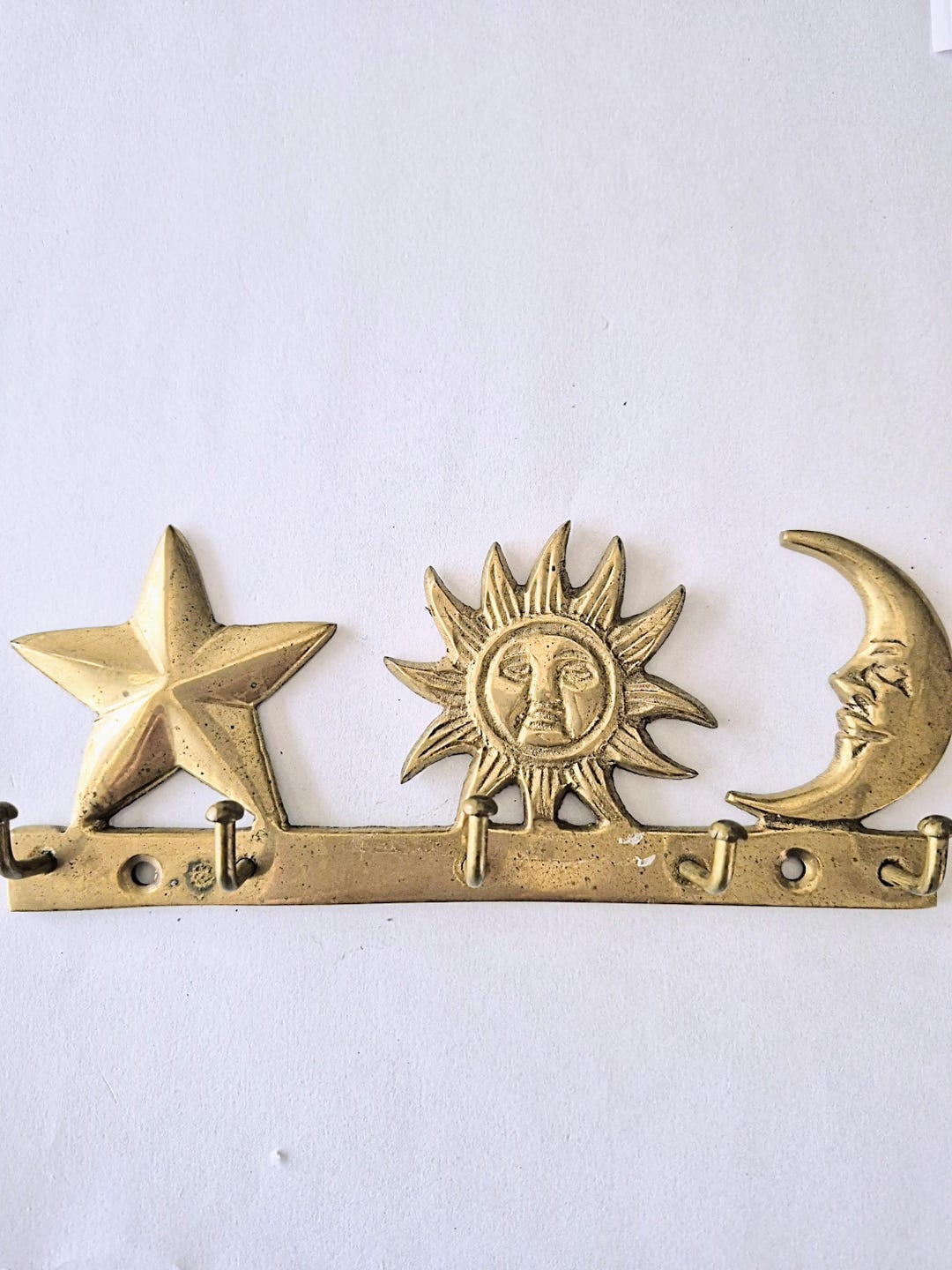 Celestial Key Holder / Key Holder / Brass Key Holder / Sun Key Holder ...