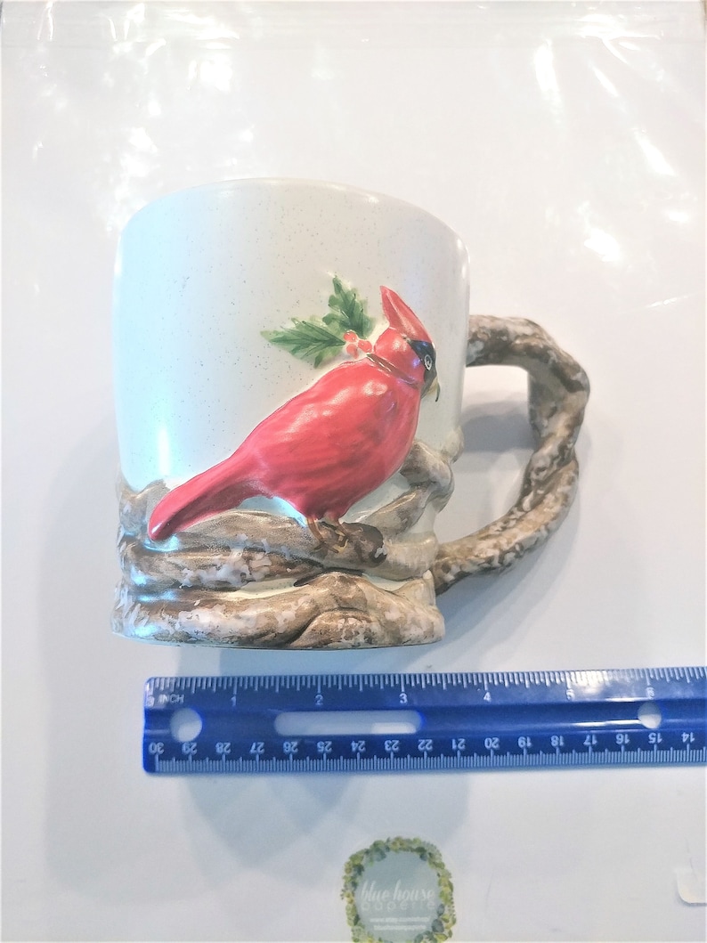 Vintage Bird Coffee Cup / Coffe Cups / Large Coffee Cup / - Etsy