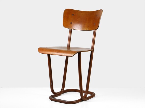 Home & Living Furniture 50s #4 Industrial working chair German Vintage ...