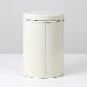 Vintage Metal Box White Colored Antique Home Decor - Etsy