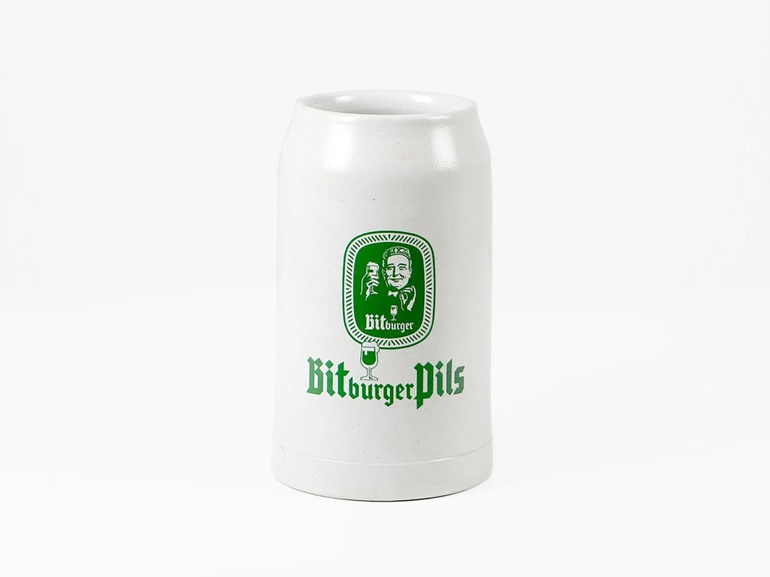 Vintage XL Beer Stein by Bitburger Pils Germany - Etsy