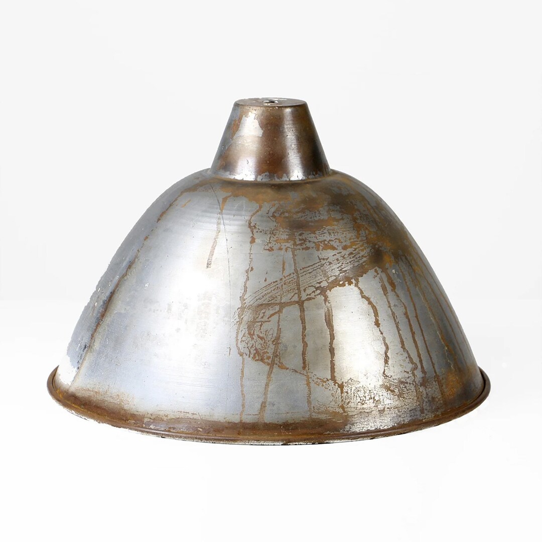 Vintage Industrial Metal Lamp Shade Large Factory Lamp 1 - Etsy