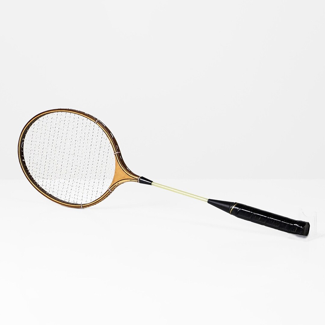 Vintage Wood Badminton Racket Made in the 1970s - Etsy