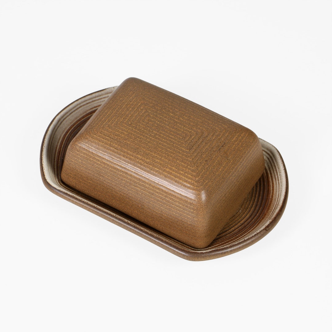 Vintage Ceramic Butter Dish by Gerzit Germany, German 70s Stoneware - Etsy