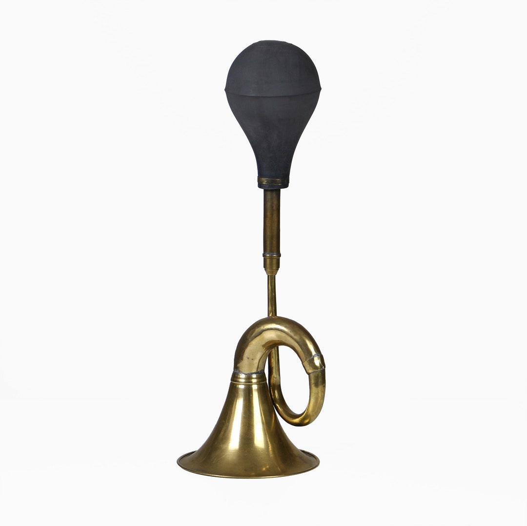 Vintage Brass Bulb Horn Antique Rare Home Decor - Etsy
