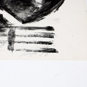 Vintage Lithography Original Art Print by Michael Hengst, Signed, 1986 ...